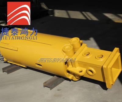 China Rotary Rig Drilling Bucket Open Type Od 500mm Yellow  Construction Q345b for sale