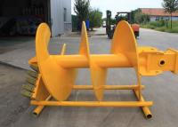 China Conical Flat Rock Drilling Auger Matched For Rotary Drill piling rig auger for sale