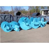 China Foundation Pile Construction Sand Soil Drill Auger Durable With Flat Teeth for sale