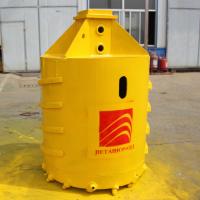 China Hard Ground Q355d Rock Core Barrel Bucket With Bullet Teeth for sale