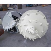 China Carbon Steel Rock Drilling Auger With Bullet Teeth , Rock Auger for sale