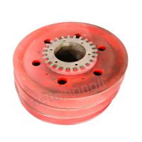 China Pulley Wheel Piling Rig Bore Hole Rotary Drilling Rig Tool 16Mn/35CrMo for sale