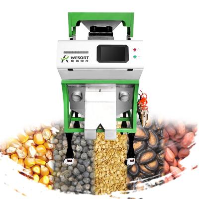 China Easy to Operate Separator Pumpkin Seed Screening Machine Grain Chilli Seeds Color Sorter High Accuracy and High Efficiency for sale