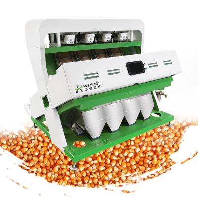 China food & 2021 Newest Beverage Factory Mini Soy Bean /Wheat/Rice/Corn Color Sorter Agriculture Machine for sale