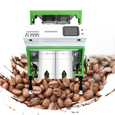China Easy To Use Coffee Bean Grinder CCD Camera Coffee Beans Color Sorter Coffee Bean Color Sorter Coffee Bean Color Sorter Machine for sale