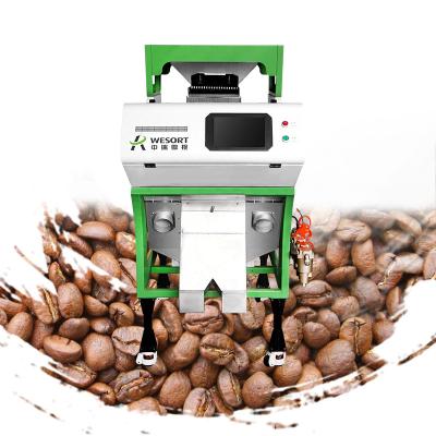 China Easy To Use Coffee Bean Grinder CCD Camera Coffee Beans Color Sorter Coffee Beans Color Sorter All Coffee Bean Color Sorter for sale