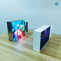 China Dual-sided LED Side Sign / LED Electronic Wayfinding Sign 
              Double-sided HD LED Display Screen for sale