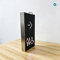 China Dual-sided LED Side Sign / LED Electronic Wayfinding Sign 
              Double-sided HD LED Display Screen for sale