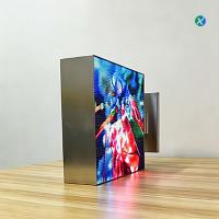 China Dual-sided LED Side Sign / LED Electronic Wayfinding Sign 
              Double-sided HD LED Display Screen for sale