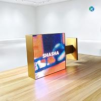 China Dual-sided LED Side Sign / LED Electronic Wayfinding Sign 
              Double-sided HD LED Display Screen for sale