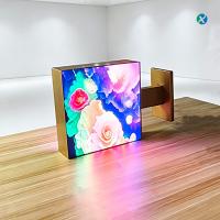China Dual-sided LED Side Sign / LED Electronic Wayfinding Sign 
              Double-sided HD LED Display Screen for sale