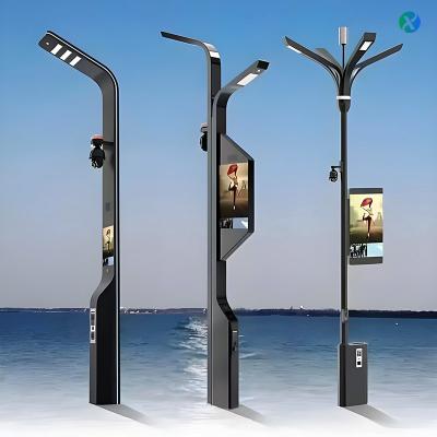 China Outdoor Street Pole LED Screen for sale