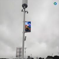China Outdoor Street Pole LED Screen for sale