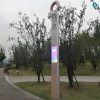 China Outdoor Street Pole LED Screen for sale
