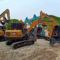 China Sany SY60C Second Hand Digger 6 Ton 0.25M3 Bucket 2016 Construction Machinery for sale