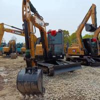 China Sany SY60C Second Hand Digger 6 Ton 0.25M3 Bucket 2016 Construction Machinery for sale