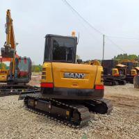 China Sany SY60C Second Hand Digger 6 Ton 0.25M3 Bucket 2016 Construction Machinery for sale
