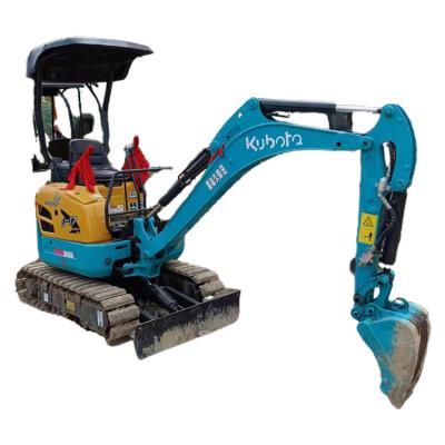 China Kubota U17 Secondhand Mini Excavator 1.7 Ton 0-2000 Hours Original Hydraulic Valve Digger for sale