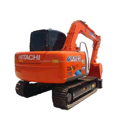 China Used Hitachi ZX70 Excavator 2016 7000kg 0.5m3 Bucket Original Hydraulic Valve 0-2000 Hours for sale