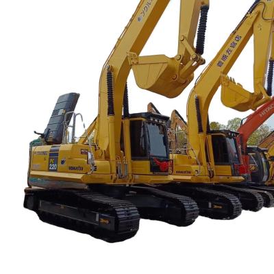 China Used Komatsu PC220 Excavator 22 Ton 1.2M3 Bucket Original Engine 119kw 2016 for sale