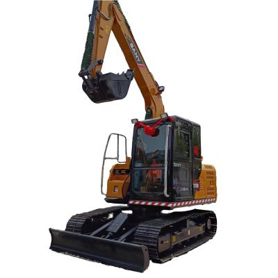 China Second Hand Sany SY75C Excavator 41.1 kW Original Hydraulic Cylinder Used Mini Excavator 7 Ton for sale