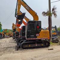 China Second Hand Sany SY75C Excavator 41.1 kW Original Hydraulic Cylinder Used Mini Excavator 7 Ton for sale