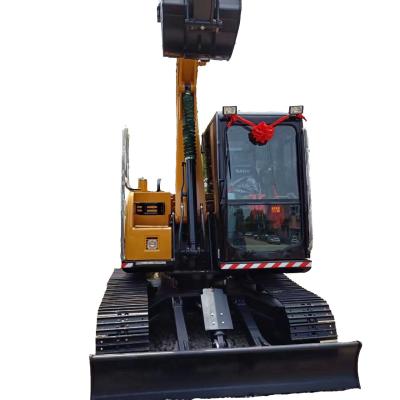 China SANY SY75C Used Excavator 7 Ton 0.32m3 Bucket Original Hydraulic Pump Low Hours for sale