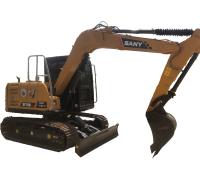 China Sany SY75C Pro Excavator 0.32m3 Bucket Capacity Original Hydraulic Cylinder 7 Ton for sale