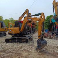 China Sany SY60C Excavator 6 Ton 0.2m3 Bucket 35kw Engine 0-2000 Hours Used for sale