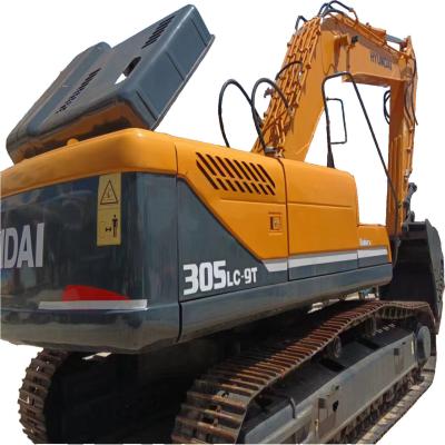 China Used Hyundai 305LC-9 Crawler Excavator 30500 kg 215 kw 2016 Low Hours for sale