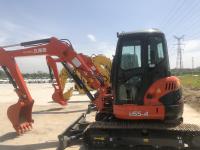 China Mini Second Hand Excavator 5.5 Ton Kubota U55 Used Excavator with Original Hydraulic Valve for sale