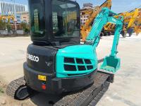 China 2016 Kobelco SK55SR Crawler Excavator 5 Ton Used Hydraulic Excavator 0.21m3 Bucket for sale