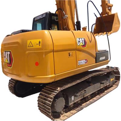 China CAT 312D 12 Ton Used Excavator 2016 Caterpillar Digger 125kw Engine for sale
