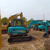 China 6 Ton Hydraulic Crawler Excavator SWE60E 36.2kw Original Cylinder Good Condition for sale