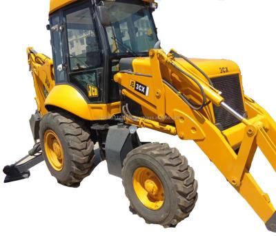 China Used JCB 3CX Backhoe Loader 2016 6 Ton Operating Weight 55kw Engine Good Condition for sale