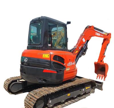 China 2016 Kubota KXU55 5.5 Ton Mini Excavator with 0.22m³ Bucket Capacity Used for sale