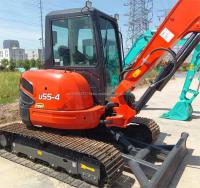 China Original Japan Kubota KXU55 Mini Excavator 5.5 Tons 2016 with Kubota Engine and PLC for sale