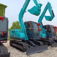 China Kobelco SK75-8 Hydraulic Crawler Excavator 9 Ton Operating Weight 42 kW for sale
