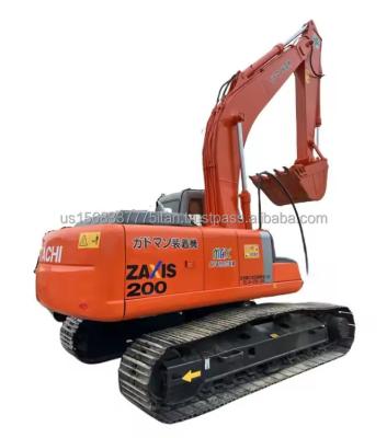 China Hitachi ZX200 Excavator 20 Ton 0.8m3 Bucket 2016 Model Made in Japan for sale