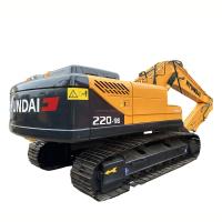 China Used Hyundai 220 Crawler Excavator 0.92M³ Bucket 30 Ton 2016 Low Hours for sale