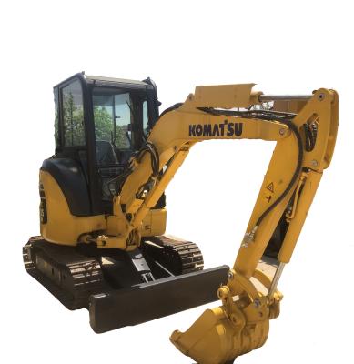 China Used Komatsu PC35 3.5 Ton Mini Excavator 11.2 kW Hydraulic Crawler Digger 2016 for sale
