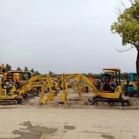 China Komatsu PC18 1.8 Ton Mini Crawler Excavator with Original Hydraulic Valve 11.2kw for sale