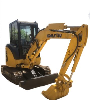 China Used Komatsu PC35 Mini Excavator 3.5Ton 2016 Original Hydraulic Pump 0.2M3 Bucket for sale
