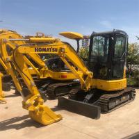 China Komatsu PC35 Used Mini Excavator 3.5 Ton 11.2 kW Crawler Digger 2016 Low Hours for sale