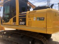 China Original Komatsu PC200 Excavator 20 Ton 1.2M3 Bucket Capacity Used 2016 for sale