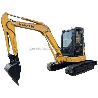 China Original Komatsu PC50 Hydraulic Excavator Crawler 6 Ton 0.18m3 Bucket Used Excavator for sale