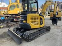 China Original Komatsu PC50 Hydraulic Excavator Crawler 6 Ton 0.18m3 Bucket Used Excavator for sale