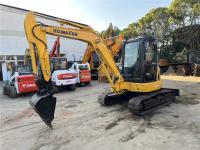 China Original Komatsu PC50 Hydraulic Excavator Crawler 6 Ton 0.18m3 Bucket Used Excavator for sale