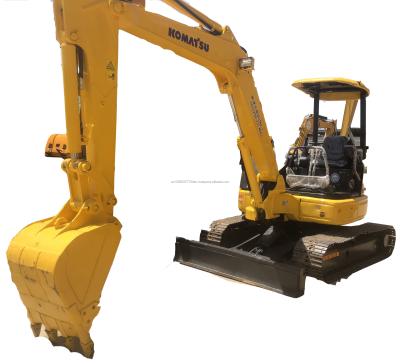 China Komatsu PC50 Used Excavator 6 Ton Operating Weight Crawler Hydraulic 2016 0.18m3 Bucket for sale