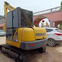 China Used Komatsu PC56-7 Crawler Excavator 5 Ton Operating Weight 0.22m3 Bucket Low Hours 2016 for sale